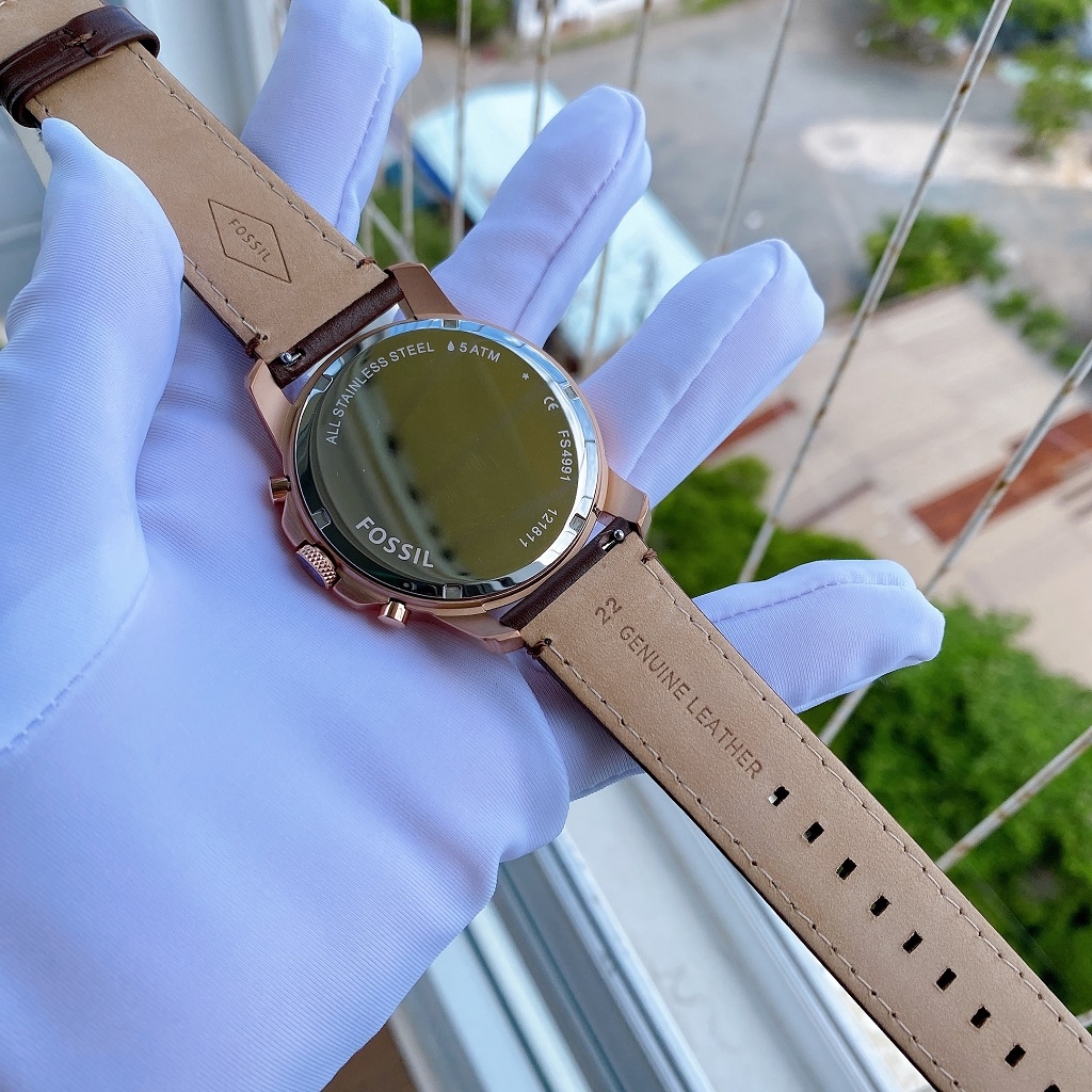 Đồng Hồ Nam Fossil FS4991 Dây Da Chính Hãng 44mm Shop Đồng Hồ Xách Tay