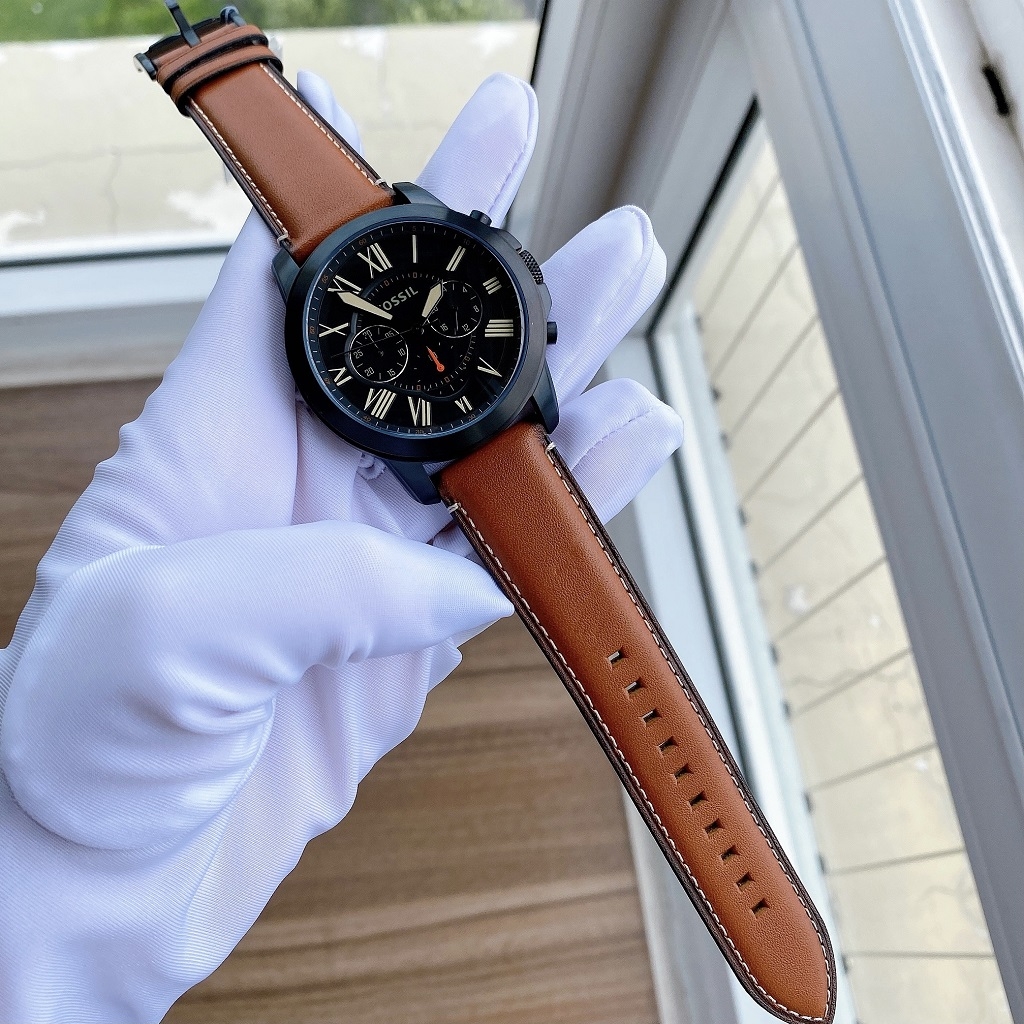 Đồng Hồ Nam Fossil FS5241 Dây Da 44mm Chính Hãng Shop Đồng Hồ Xách Tay