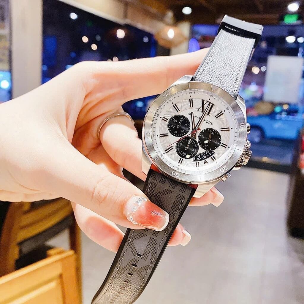Đồng Hồ Nam Michael Kors Brecken MK8922 Dây Cao Su 45mm Chính Hãng Shop ...