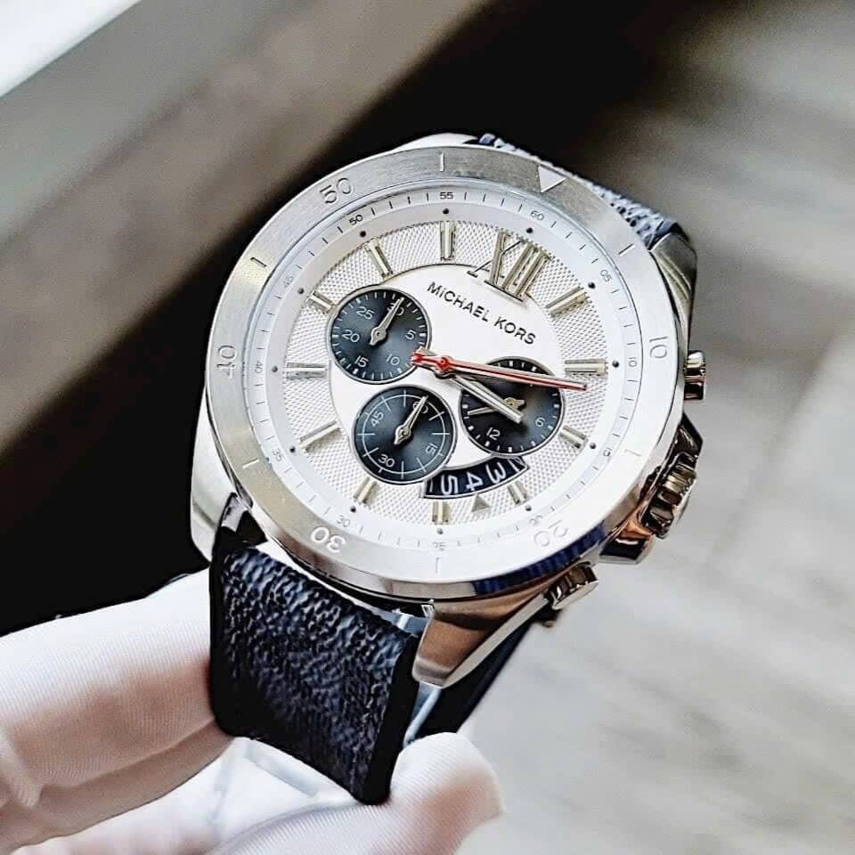 Đồng Hồ Nam Michael Kors Brecken MK8922 Dây Cao Su 45mm Chính Hãng Shop ...