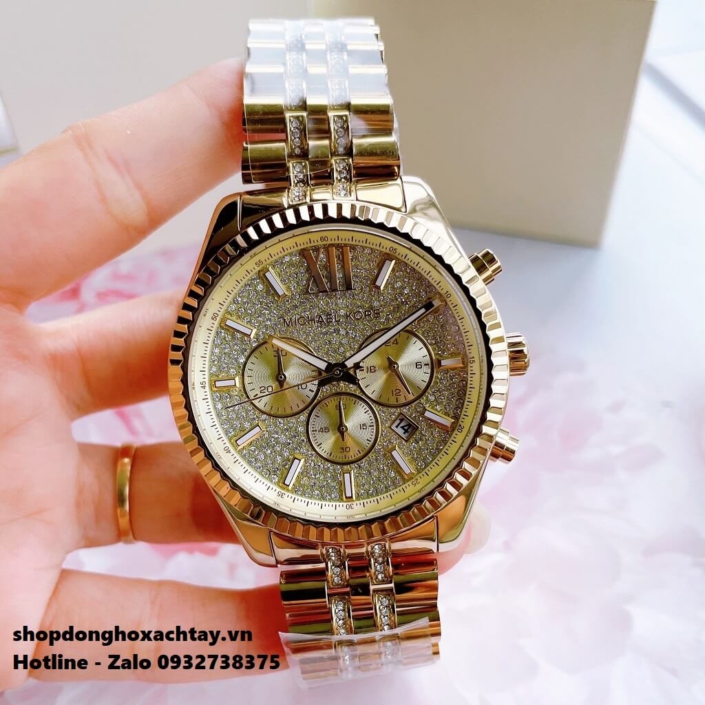 Đồng Hồ Nam Michael Kors MK8579 Vỏ Gold 44mm Chính Hãng Shop Đồng Hồ ...