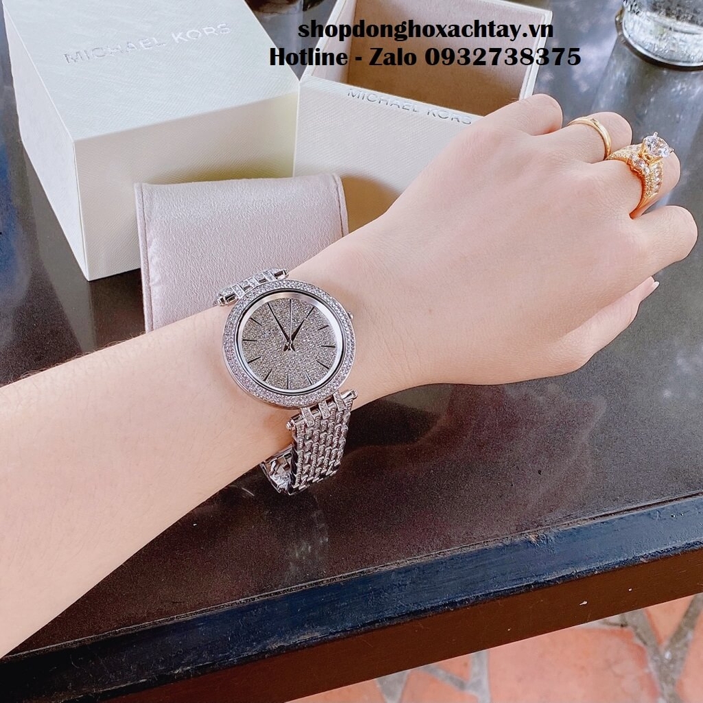 Đồng Hồ Michael Kors MK3779 Silver 39mm Nữ Shop Đồng Hồ Xách Tay