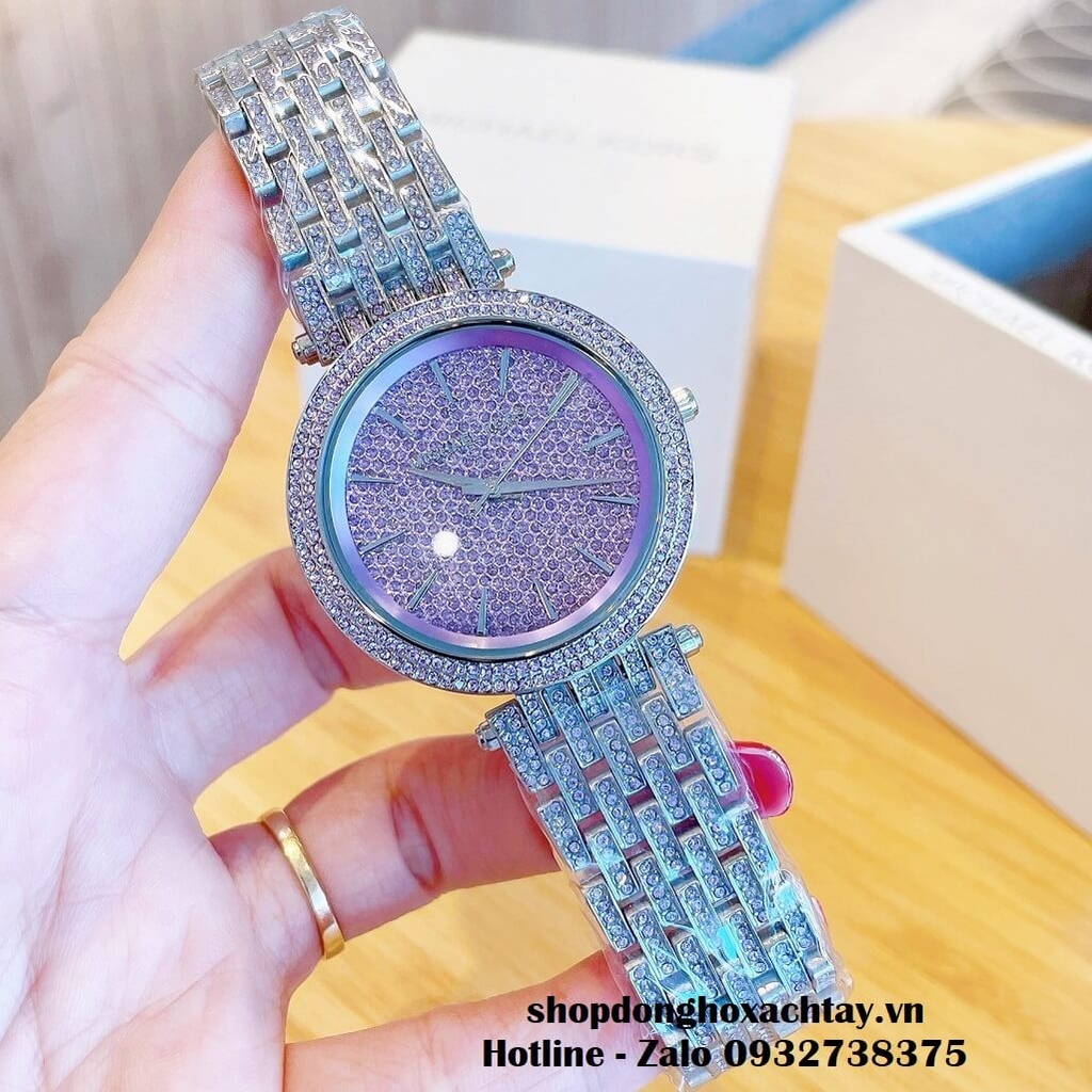 Đồng Hồ Michael Kors MK3850 Màu Tím Nữ 39mm Shop Đồng Hồ Xách Tay