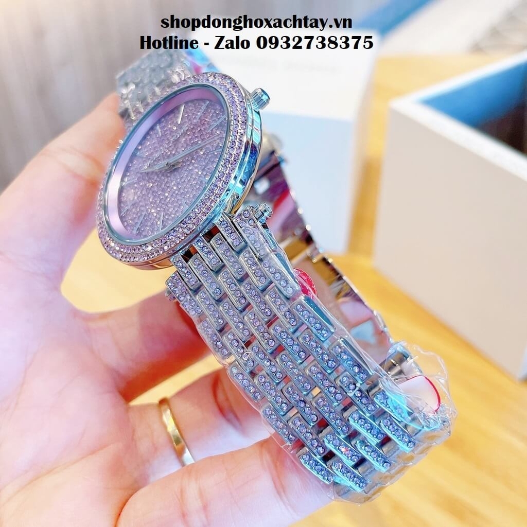 Đồng Hồ Michael Kors MK3850 Màu Tím Nữ 39mm Shop Đồng Hồ Xách Tay