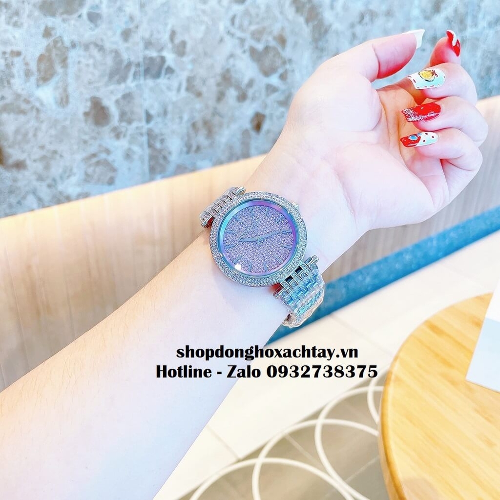 Đồng Hồ Michael Kors MK3850 Màu Tím Nữ 39mm Shop Đồng Hồ Xách Tay