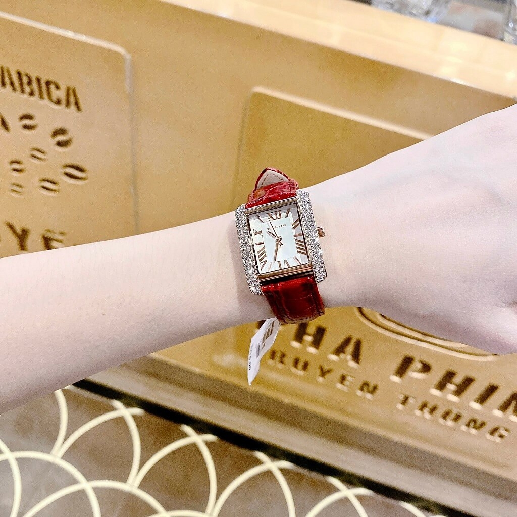 Đồng Hồ Nữ Michael Kors MK4689 Dây Da Rose Gold 33x27mm Shop Đồng Hồ ...