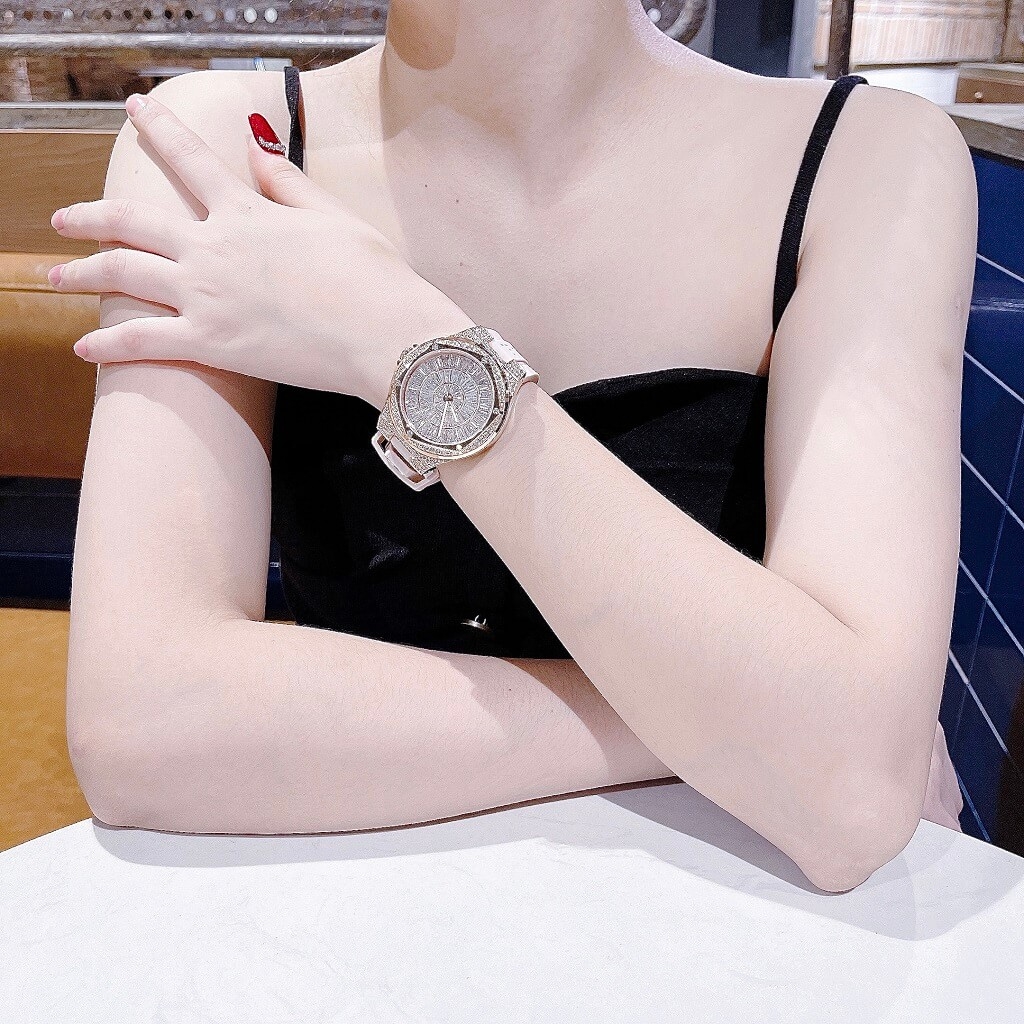 Đồng Hồ Nữ Michael Kors MK7334 Dây Silicone Hồng Vỏ Rose Gold 41mm Shop ...