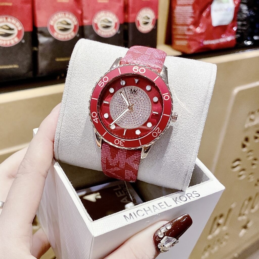 Đồng Hồ Nữ Michael Kors Runway MK7179 Dây Da Chính Hãng Shop Đồng Hồ ...