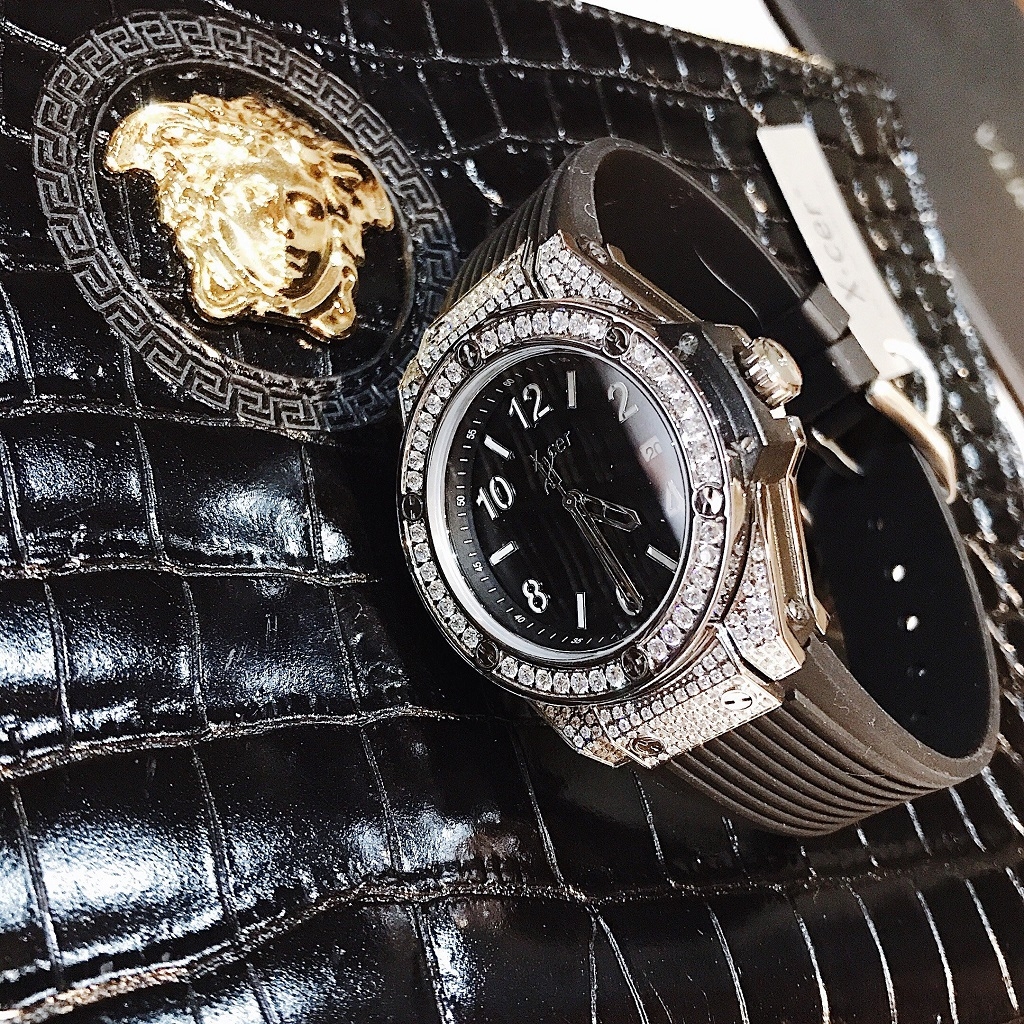 Đồng Hồ Nữ XCer Dây Silicon Đen Silver Chính Hãng 36mm B0611 Shop Đồng ...