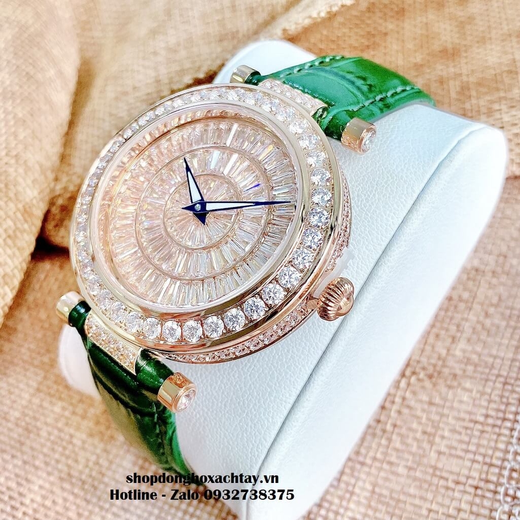 Đồng Hồ Nữ X-Cer B0629 Dây Da Xanh Rose 35mm Chính Hãng Shop Đồng Hồ ...