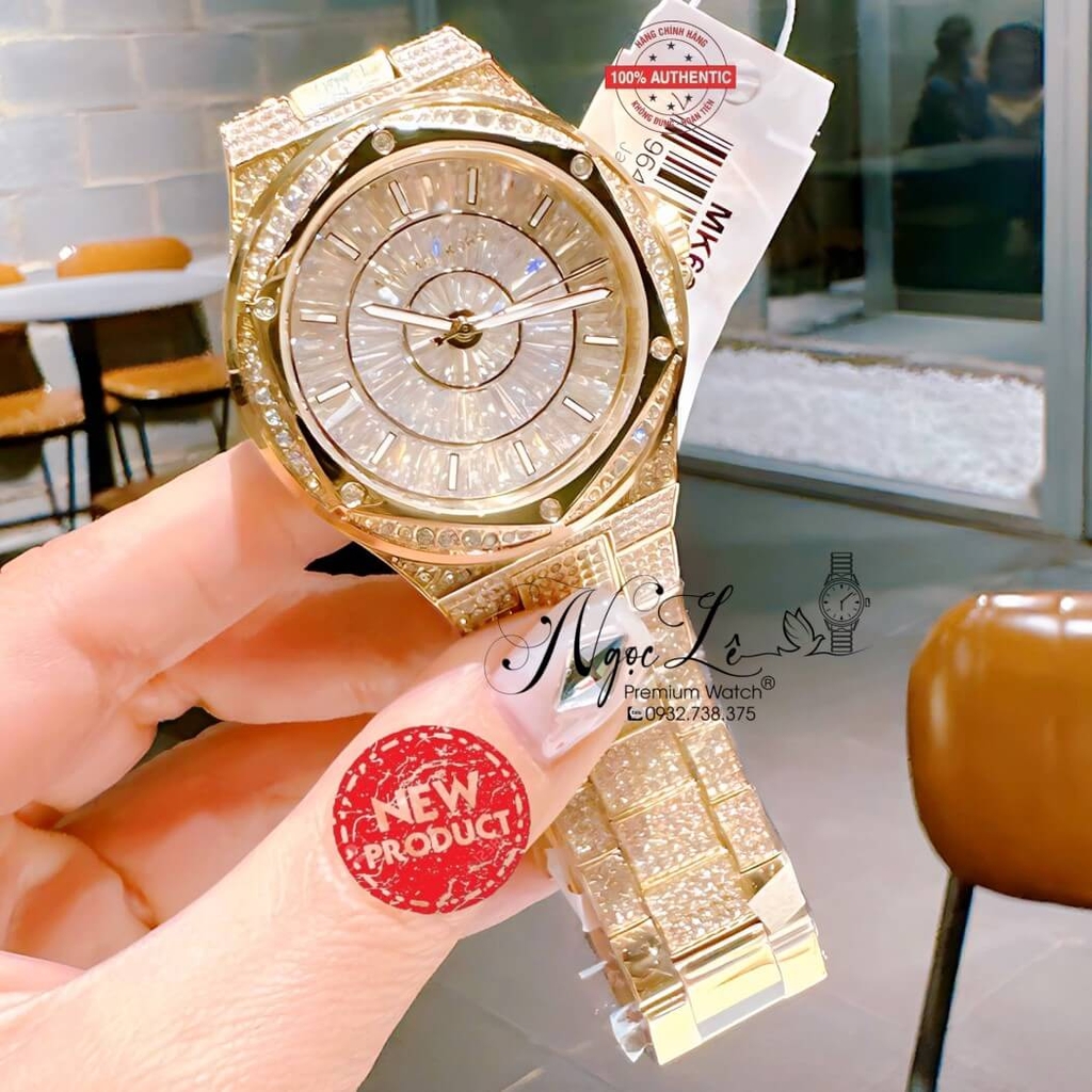 Đồng Hồ Nữ Michael Kors MK6991 Vỏ Gold Size 41mm Shop Đồng Hồ Xách Tay