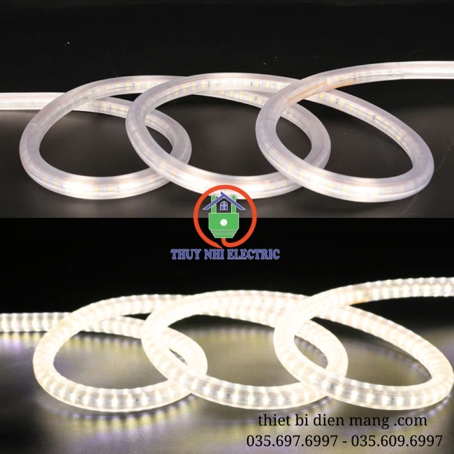 Đèn LED Dây Tròn Sáng 360 Độ TLC – 2 mặt siêu sáng