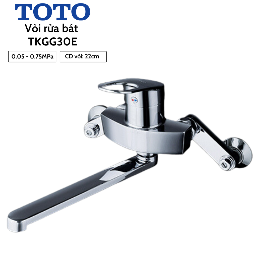 VÒI CHẬU RỬA GẮN TƯỜNG TOTO TKGG30E - 4940577255730 Hộ kinh doanh Shop Nhật Hạ Long Osaka