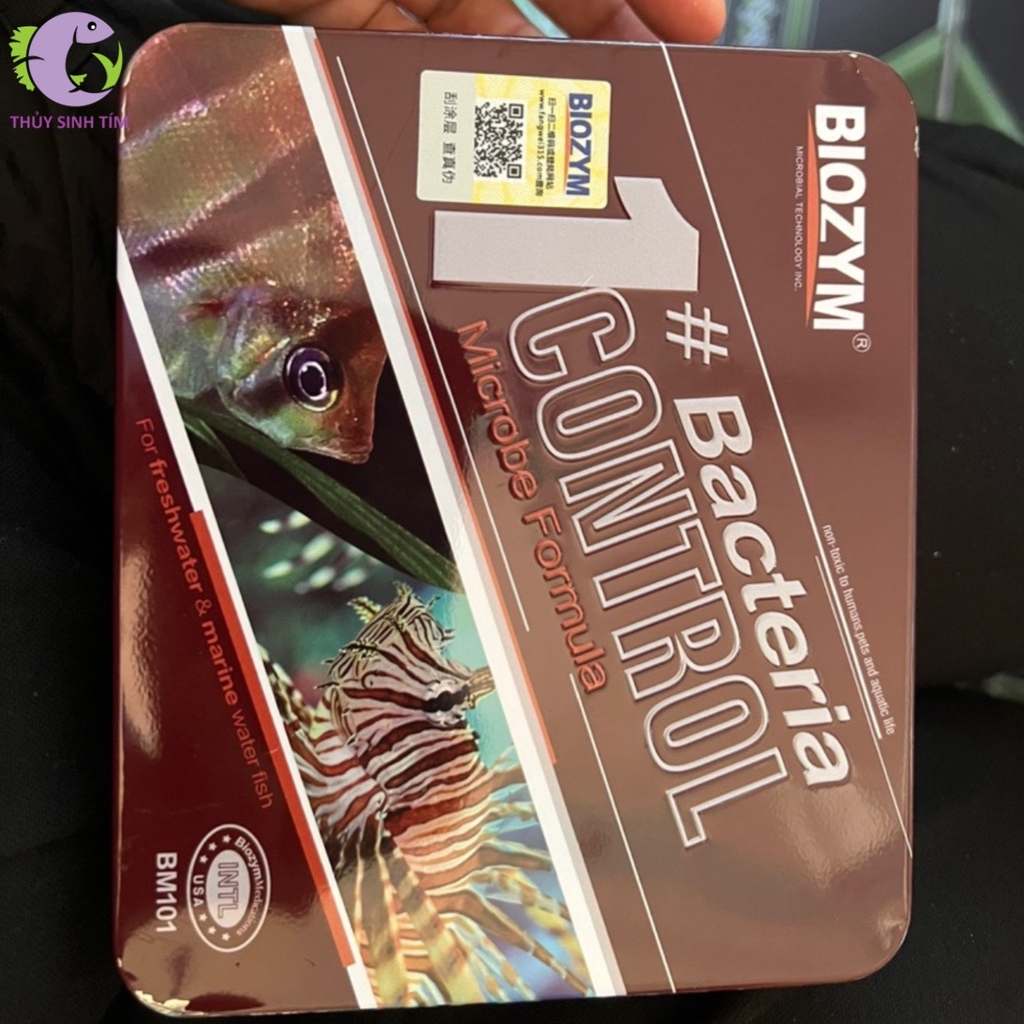 Bacteria Control BIOZYM - Thuốc Trị Bệnh Cho Cá | Thủy Sinh Tím