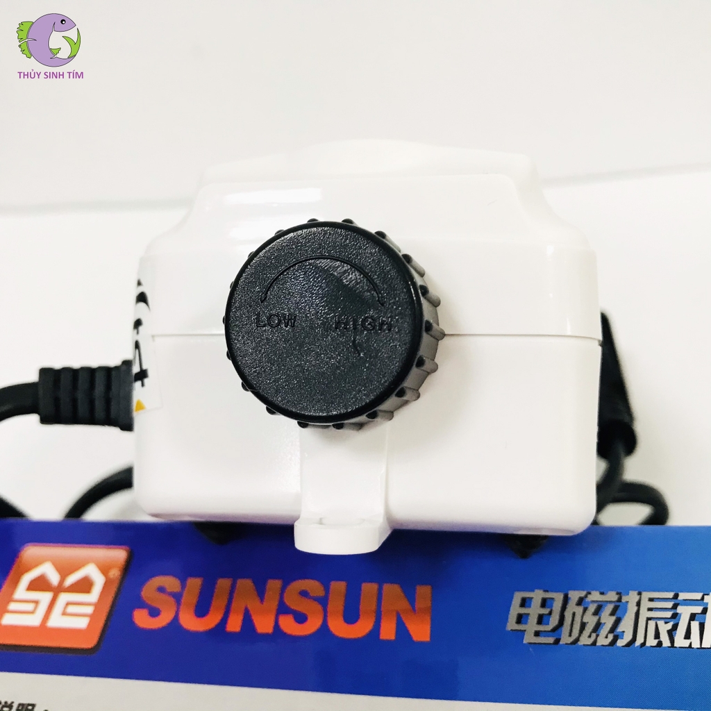 Máy Sủi Oxy Sunsun YT-302C | Thủy Sinh Tím
