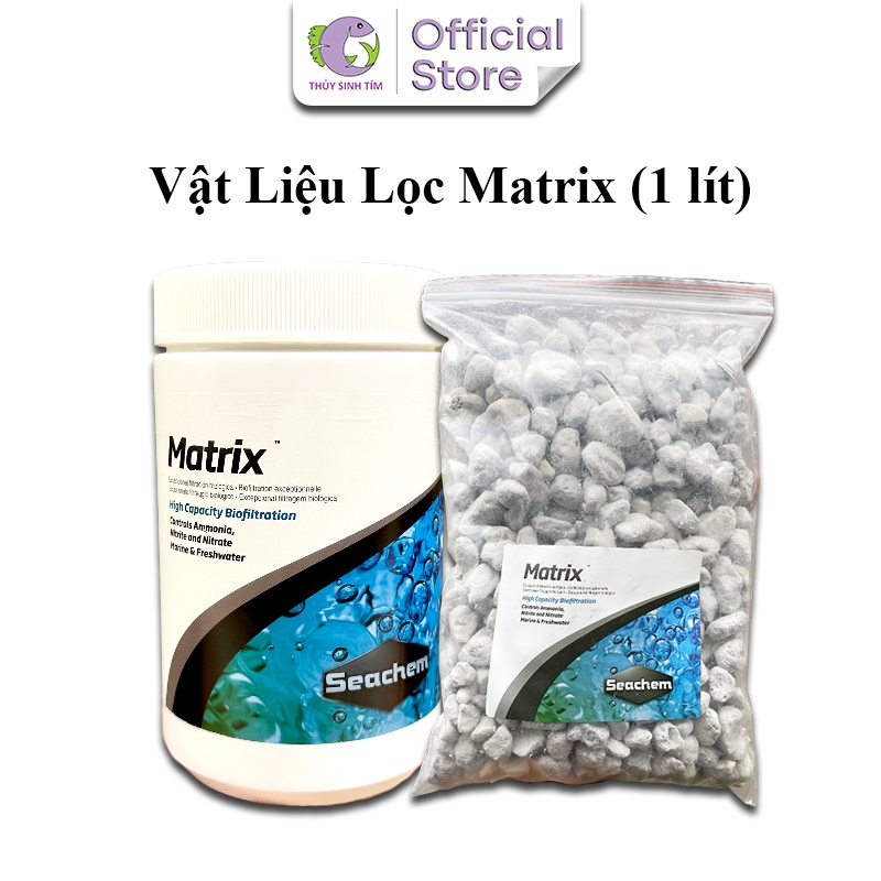 Vật Liệu Lọc Matrix - Túi 1L | Thủy Sinh Tím