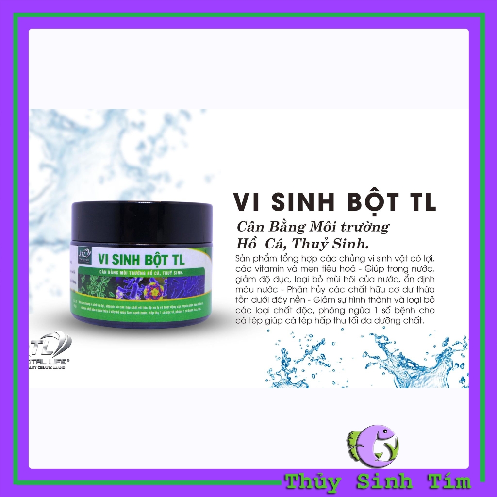 Vi Sinh Bột TL | Thủy Sinh Tím