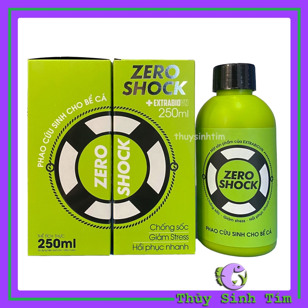 Zero Shock - Chống Sốc, Giảm Stress, Phục Hồi Nhanh | Thủy Sinh Tím