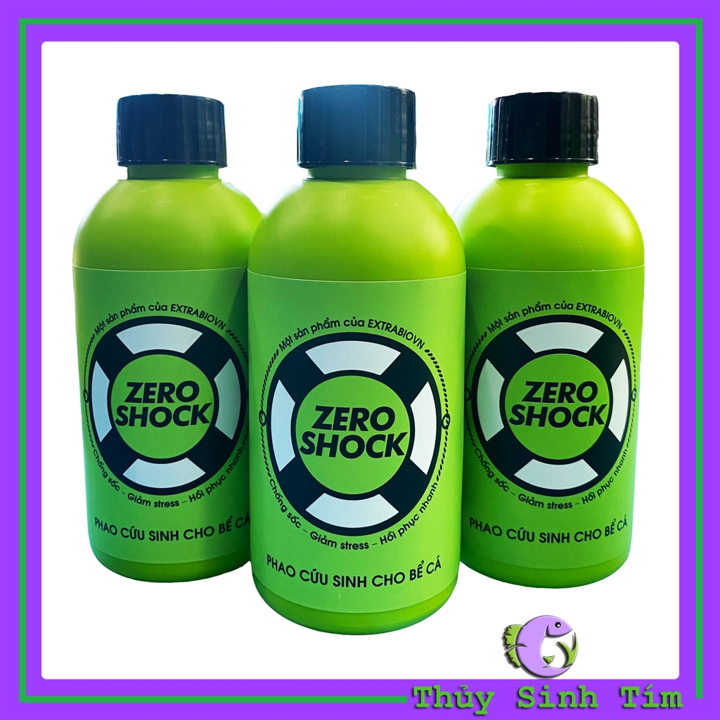 Zero Shock - Chống Sốc, Giảm Stress, Phục Hồi Nhanh | Thủy Sinh Tím