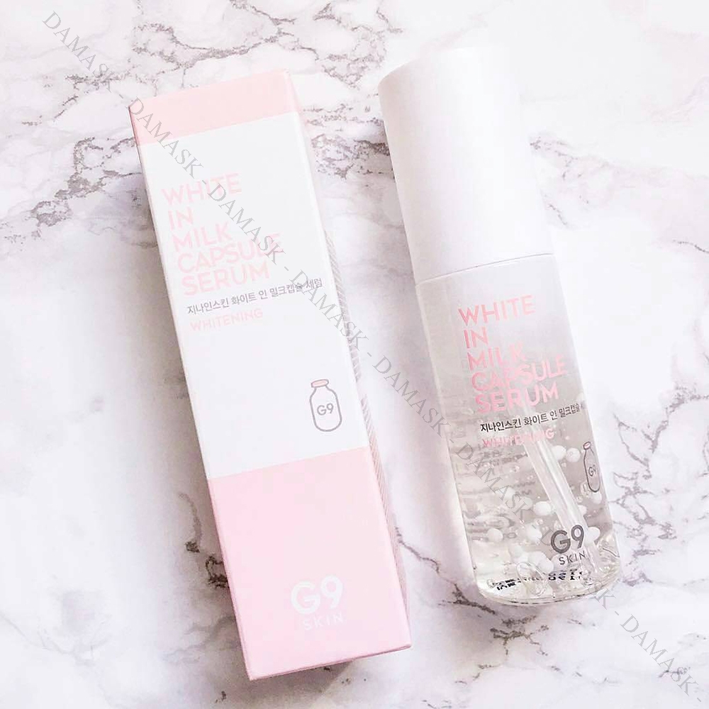 Tinh Chất G9 Skin White In Milk Capsule Serum Damask - Mỹ Phẩm Chính Hãng