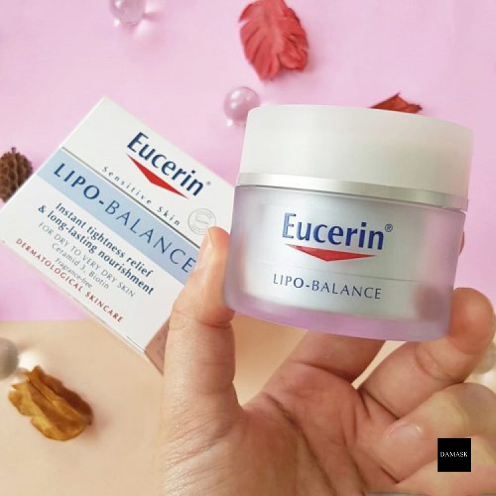 Kem Dưỡng Ẩm Eucerin Lipo Balance Damask - Mỹ Phẩm Chính Hãng