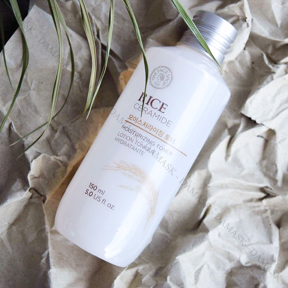 Toner Hàn Quốc The Face Shop Rice & Ceramide Moisture Damask - Mỹ Phẩm ...