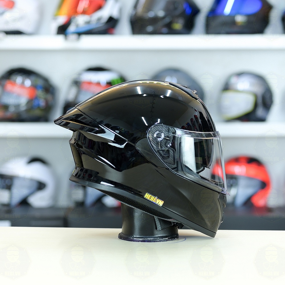 Mũ Fullface ROC 08 Plus 2024 Đen Bóng FREESHIP