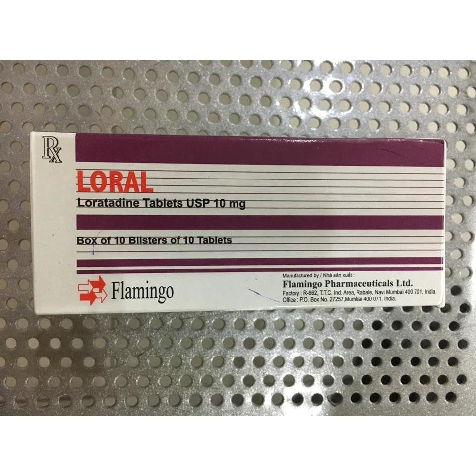 Loral 10mg/ Dị ứng - hen/thuốc tân dược/nhathuocyentrang.com