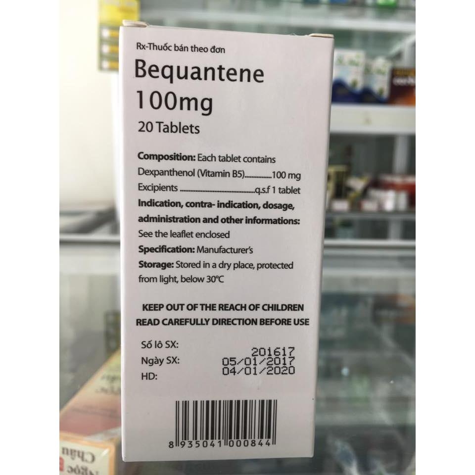 Bequantene viên uống/thuốc bổ người lớn/sản phẩm thảo dược-vitamin ...