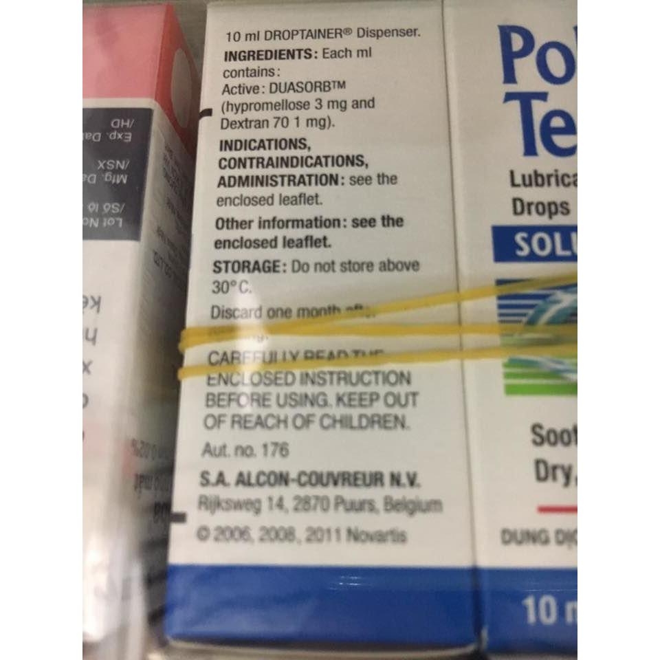 Poly-Tears/ Mắt/ thuốc tân dược/nhathuocyentrang.com