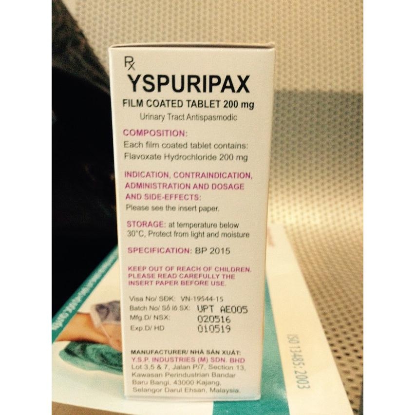 YSPuripax 200mg/gan-mật-thận/thuốc tân dược/nhathuocyentrang.com