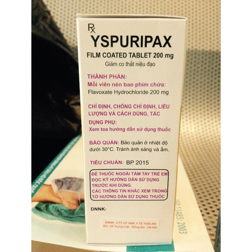 YSPuripax 200mg/gan-mật-thận/thuốc tân dược/nhathuocyentrang.com