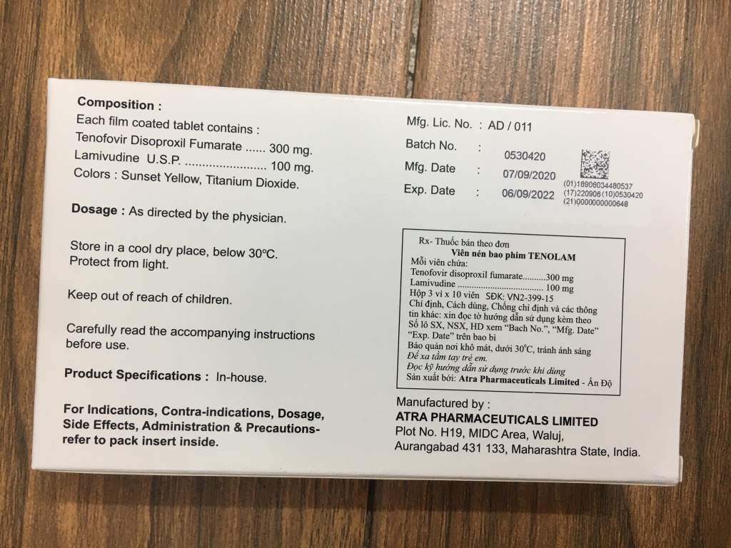 Tenolam/gan-mật-thận/thuốc tân dược/nhathuocyentrang.com