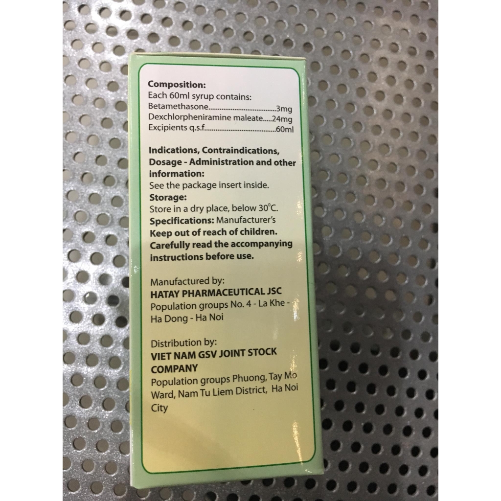 Best GSV 60ml/Giảm đau-hạ sốt-chống viêm/thuốc tân dược ...