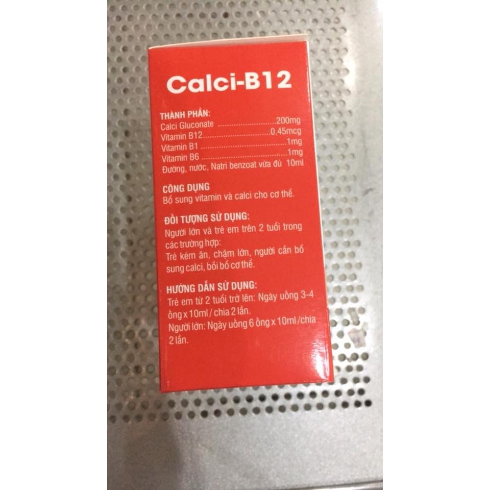 Calci - B12 Đại Uy/ Bổ sung canxi/ Thuốc thảo dược - vitamin/nhathuocyentrang.com