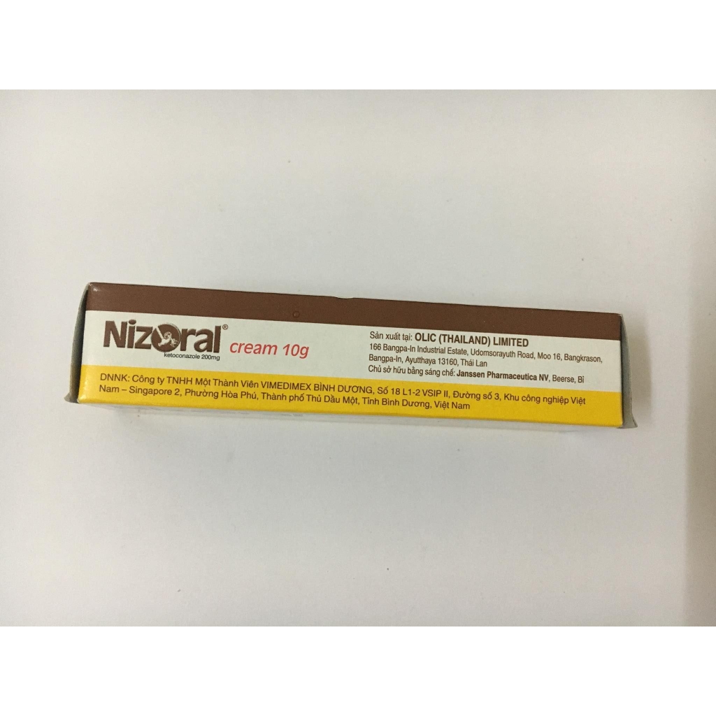 Nizoral cream 10g/da liễu/thuốc tân dược/nhathuocyentrang.com