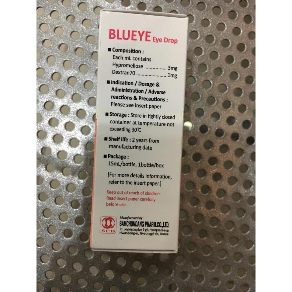 Blueye/ Mắt/ thuốc tân dược/nhathuocyentrang.com