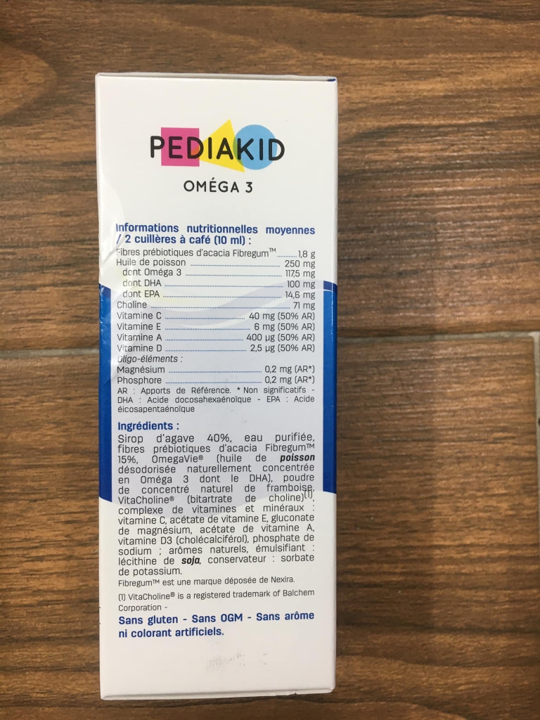 Pediakid Omega 3 - 125ml | nhathuocyentrang