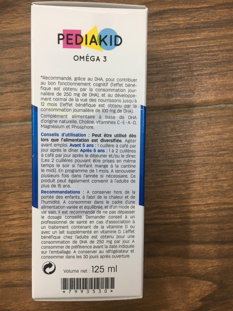 Pediakid Omega 3 - 125ml | nhathuocyentrang