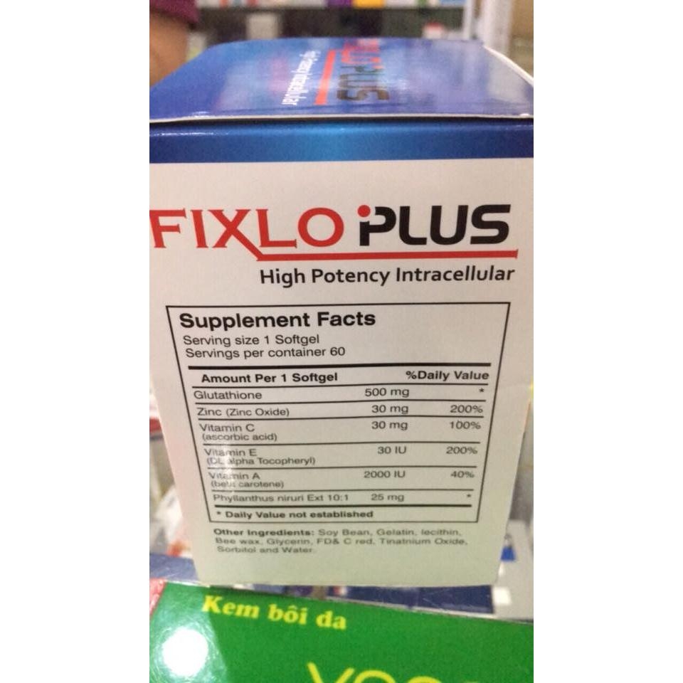 Fixlo Plus/ Thuốc bổ người lớn/ Sản phẩm thảo dược - vitamin ...