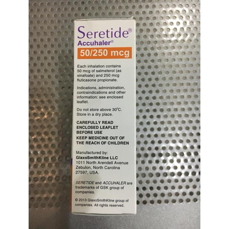 Seretide accuhaler 50/250/dị ứng-hen/thuốc tân dược/nhathuocyentrang.com