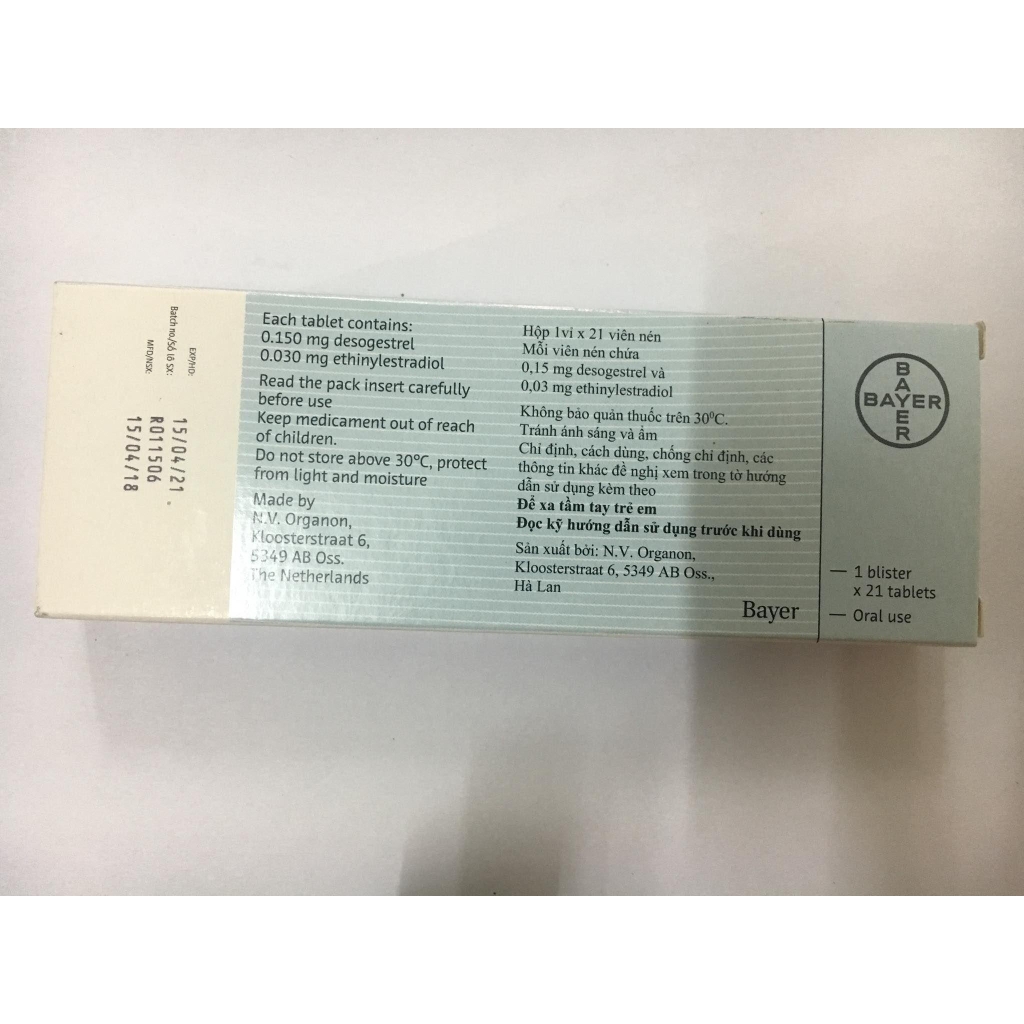 Marvelon/phụ khoa - nội tiết/thuốc tân dược/nhathuocyentrang