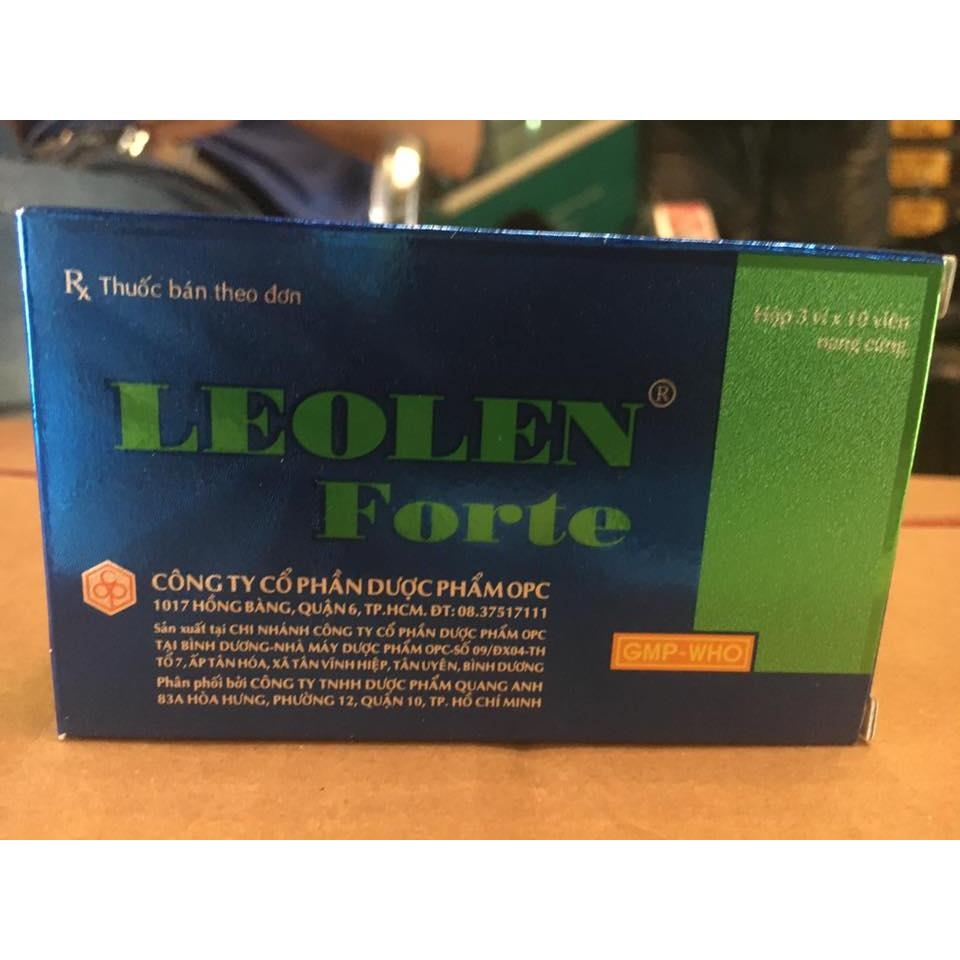 Leolen Forte/giảm đau - hạ sốt - chống viêm/thuốc tân dược ...