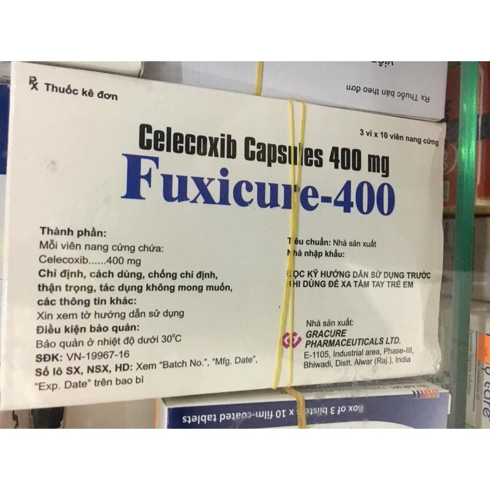 Fuxicure 400mg/Giảm đau-hạ sốt-chống viêm/thuốc tân dược ...