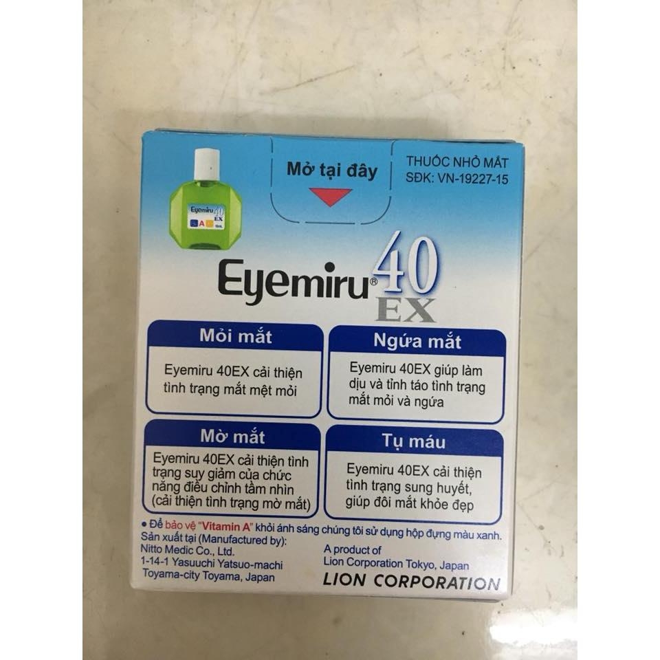 Eyemiru Ex 40/Mắt / Thuốc tân dược/nhathuocyentrang.com