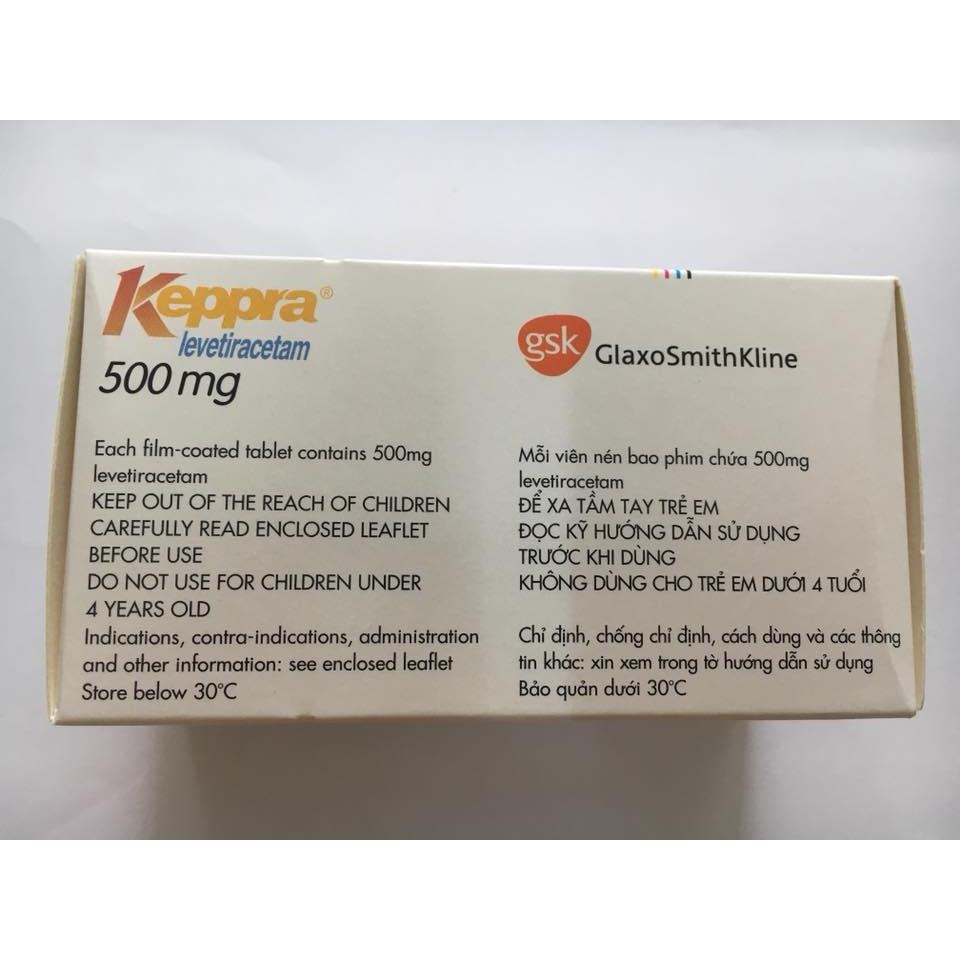Keppra 500mg viên/Động kinh-parkinson/thuốc tân dược/nhathuocyentrang.com