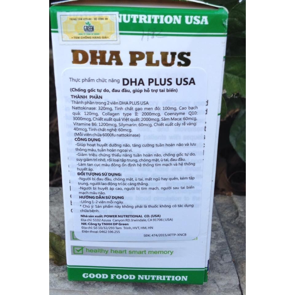 DHA Plus | nhathuocyentrang