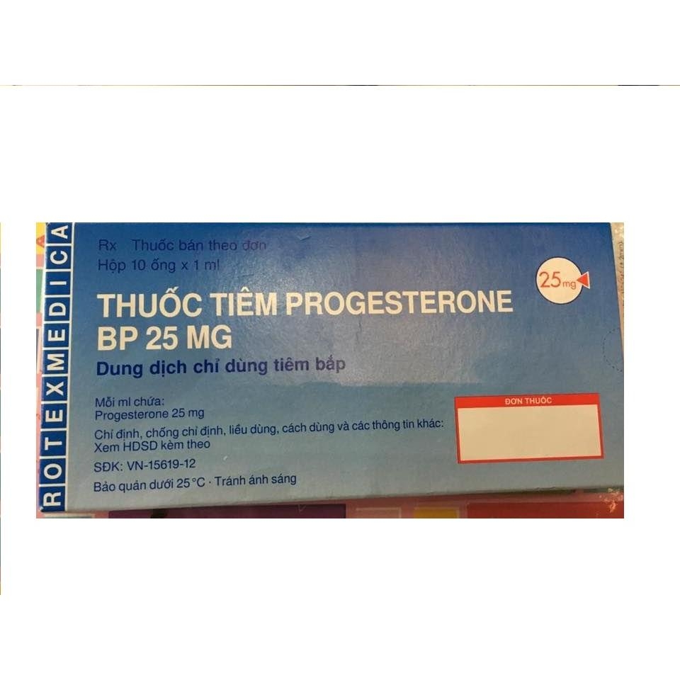 Progesterone 25mg/phụ khoa-nội tiết/thuốc tân dược/nhathuocyentrang