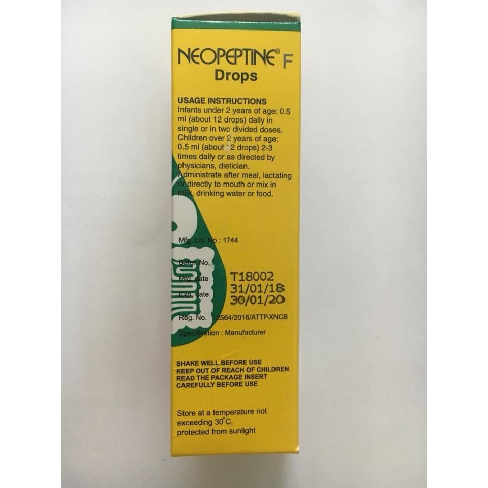 Neopeptine giọt/men tiêu hóa/nhathuocyentrang