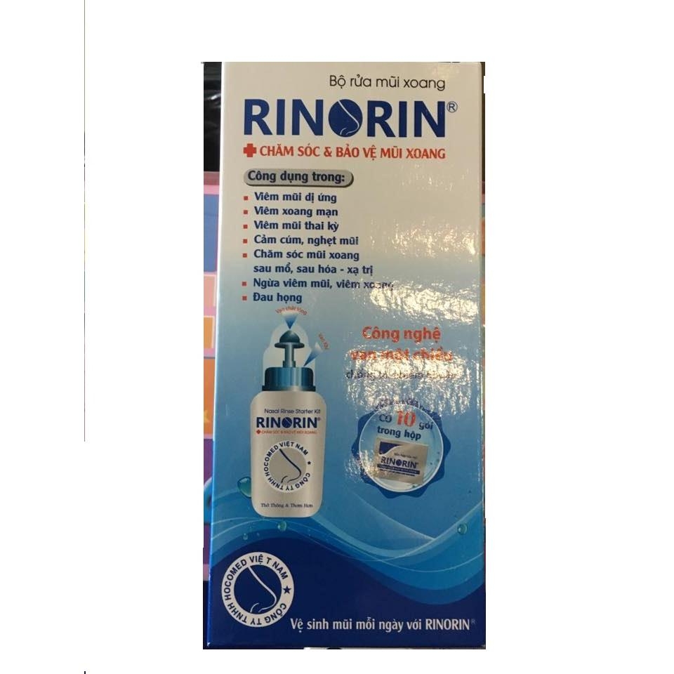 Bình rửa mũi Rinorin/thiết bị y tế/nhathuocyentrang.com